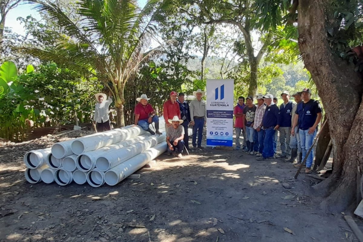 MAGA apoya construcción de centro de acopio para café - Ministerio de Agricultura Ganadería y ...